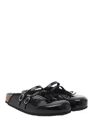BIRKENSTOCK X Repetto Scala Leather Mules - Black