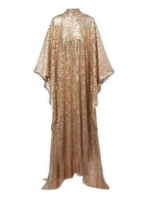 TALLER MARMO Sequined Kaftan - Gold