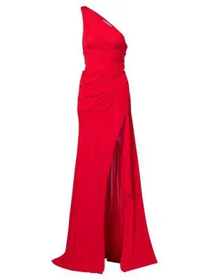 Alex Perry One-shoulder Gown - Red