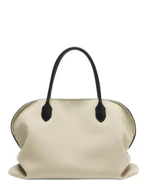 THE ROW Agnes Tote Bag - Beige