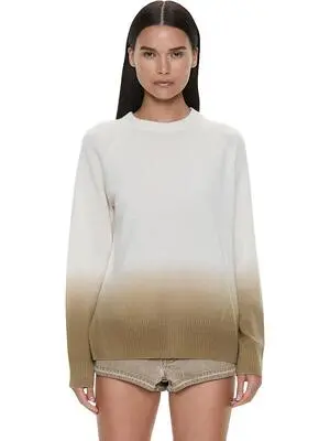 Christopher Esber Ombre Monument Cashmere Sweater - Chalk Shore