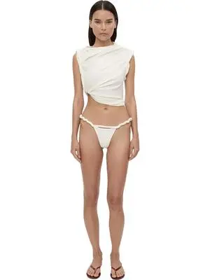 Christopher Esber Rolled Up Brief - White