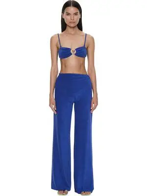 Christopher Esber Looped Back Orbit Pant - Indigo