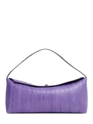 Christopher Esber Doba Quartz Turnlock Eel Shoulder Bag - Amethyst