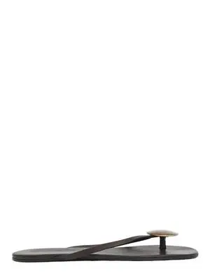 Christopher Esber Aura Quartz Flip Flop - Carob