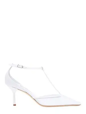 Christopher Esber T-bar Vapour Heel - White