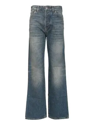 Miu Miu Five-pocket Denim Trousers - Blue