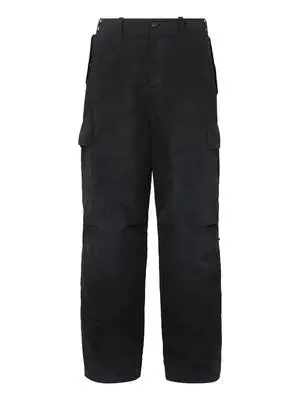 FENDI Fendi Regular-Fit Cotton Cargo Trousers With Doppio Punto Embroidery