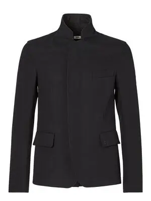 Fendi Cotton Drill Equestrian Blouson - Black