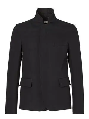 Fendi Cotton Drill Equestrian Blouson - Black