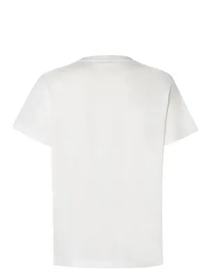 Fendi Stencil 1925-fs6383 Cotton Jersey T-shirt - White