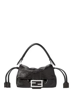 Fendi Baguette Soft Small Bag - Black