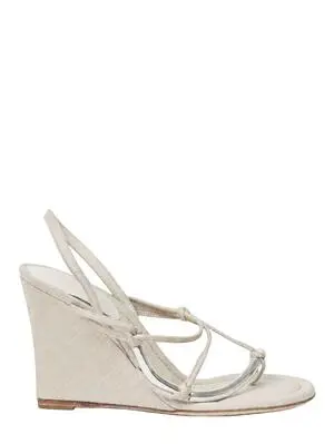 Christopher Esber CHRISTOPHER ESBER Molten Wedge Sandals Natural