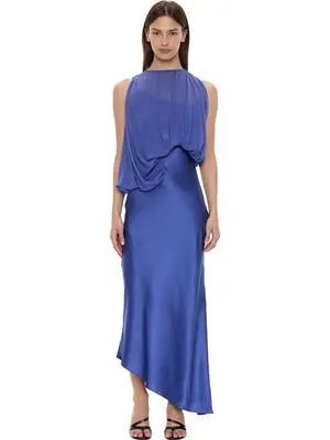 Christopher Esber Cumulus Midi Dress - Indigo