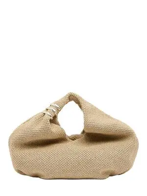 Christopher Esber Deia Raffia Mini Tote - Natural