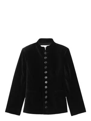 Zadig&Voltaire Vallo Velvet Jacket - Black