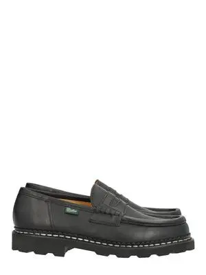 Paraboot Reims Moccasin Loafers - Black