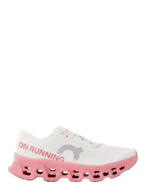 On On Cloudmonster 3 Fabric-Knitted Performance Sneakers Pink