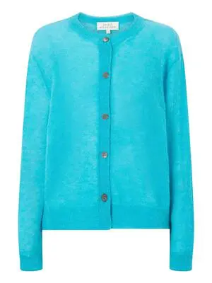 Studio Nicholson Callen Knitted Cardigan - Blue