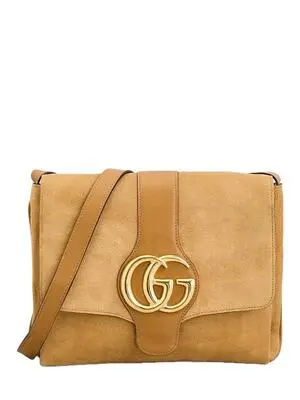 Shopbop Gucci Ali Suede Shoulder Bag - Brown