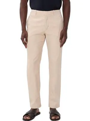 Orlebar Brown Ray Tailored Garment Wash Trousers - Latte