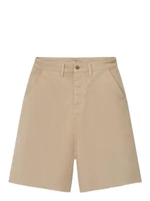 Fear Of God Raw Edge Hem Shorts - Brown