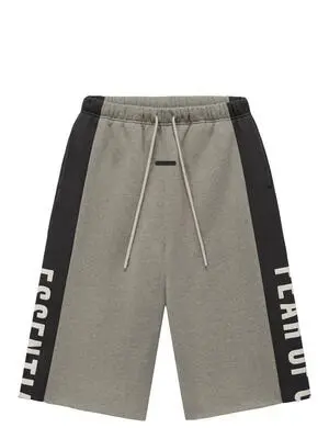 Fear Of God Paneled Raw Cut Off Sweat Shorts - Multi