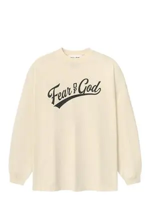 Fear Of God Long Sleeve Tee Chalk - White