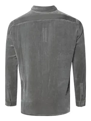 Rick Owens Paneled Outershirt - Silver