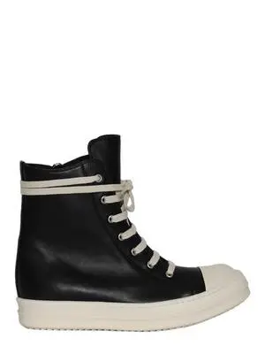 Rick Owens Tower High Sneakers - Black