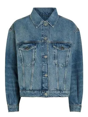 ANINE BING Anine Bing Quincy Panelled Denim Jacket