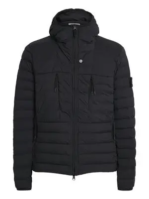 Stone Island Down Cordura Puffer Jacket - Black