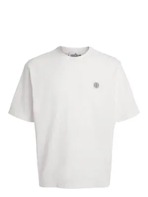 Stone Island Organic Cotton Ghost T-shirt - White