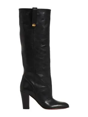 Chloé Leather Knee-high Boots - Black