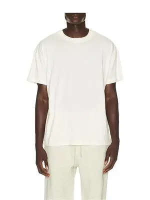Fear Of God Tee In White - Ivory