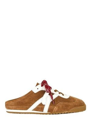 Veronica Beard Nicoline Mule Sneaker - Chestnut Multi
