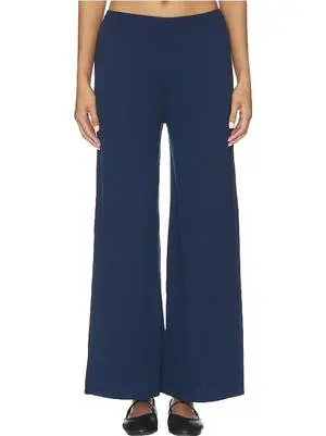 EBERJEY Eberjey Fine Gauge Wide Leg Pant