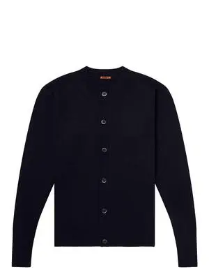 Barena Venezia Virgin Wool Cardigan - Navy