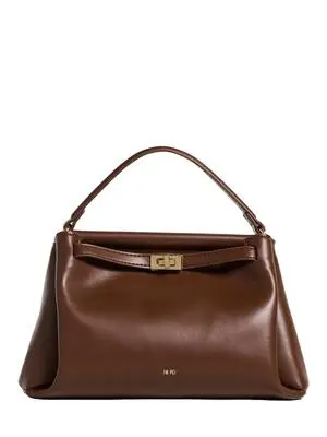 Jw Pei Carmen Top Handle Bag Reddish Brown
