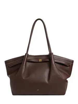 Jw Pei Hana Large Tote Bag - Dark Brown