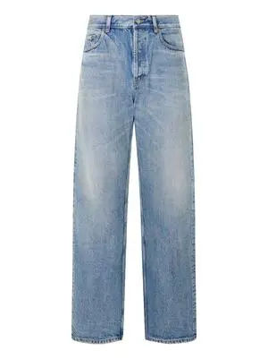 Saint Laurent Wide-leg Jeans - Blue