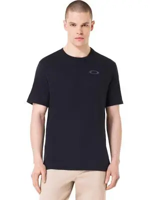 Oakley Si Talon Tee Breathable Cotton/polyester Blend With Graphic Detail - Black