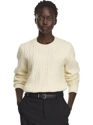 Canada Goose Habel Knit Crew - Bone