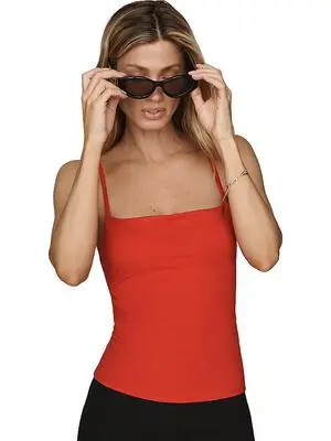 Maeve Classic Cami - Fiery Red