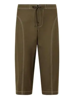 Aflalo AFLALO Zuri Twill Skinny-Leg Capri Pants Green