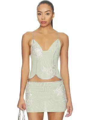I.AM.GIA X Jiji Applique Cami - Mint