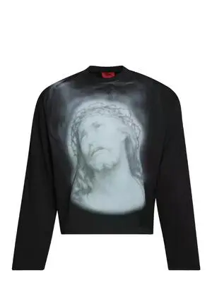 LA MASKARADE Miami Long-sleeve T-shirt - Black