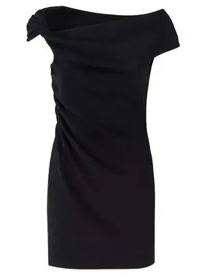 PINKO Off-Shoulder Draped Dress