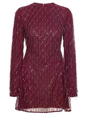ROTATE BY BIRGER CHRISTENSEN ROTATE BIRGER CHRISTENSEN Sequin Embellished Mini Dress