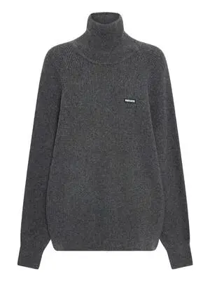 ROTATE BY BIRGER CHRISTENSEN Highneck Knit Sweater - Grey